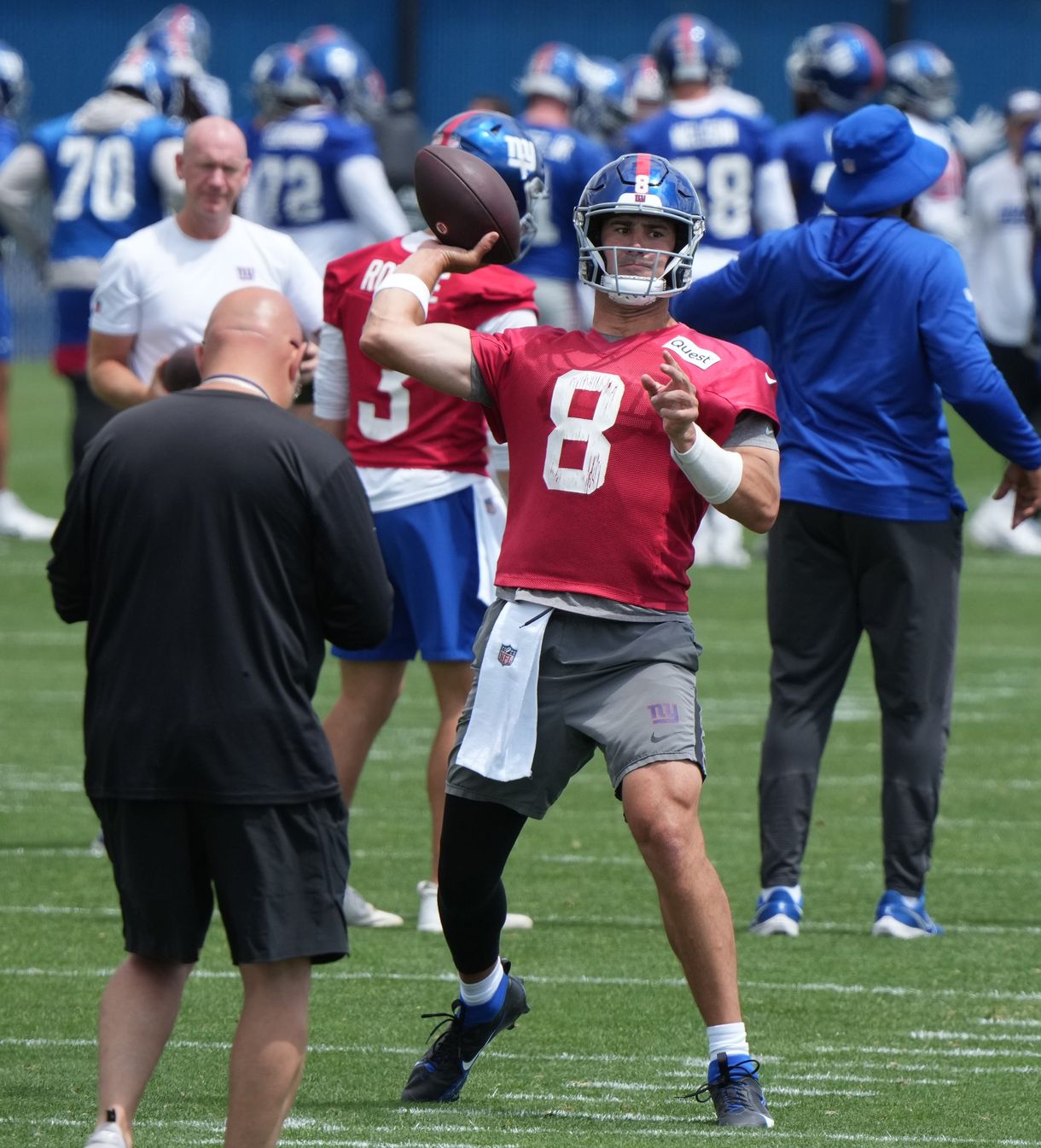 The Giants understand their $40 million quarterback has one season left ...