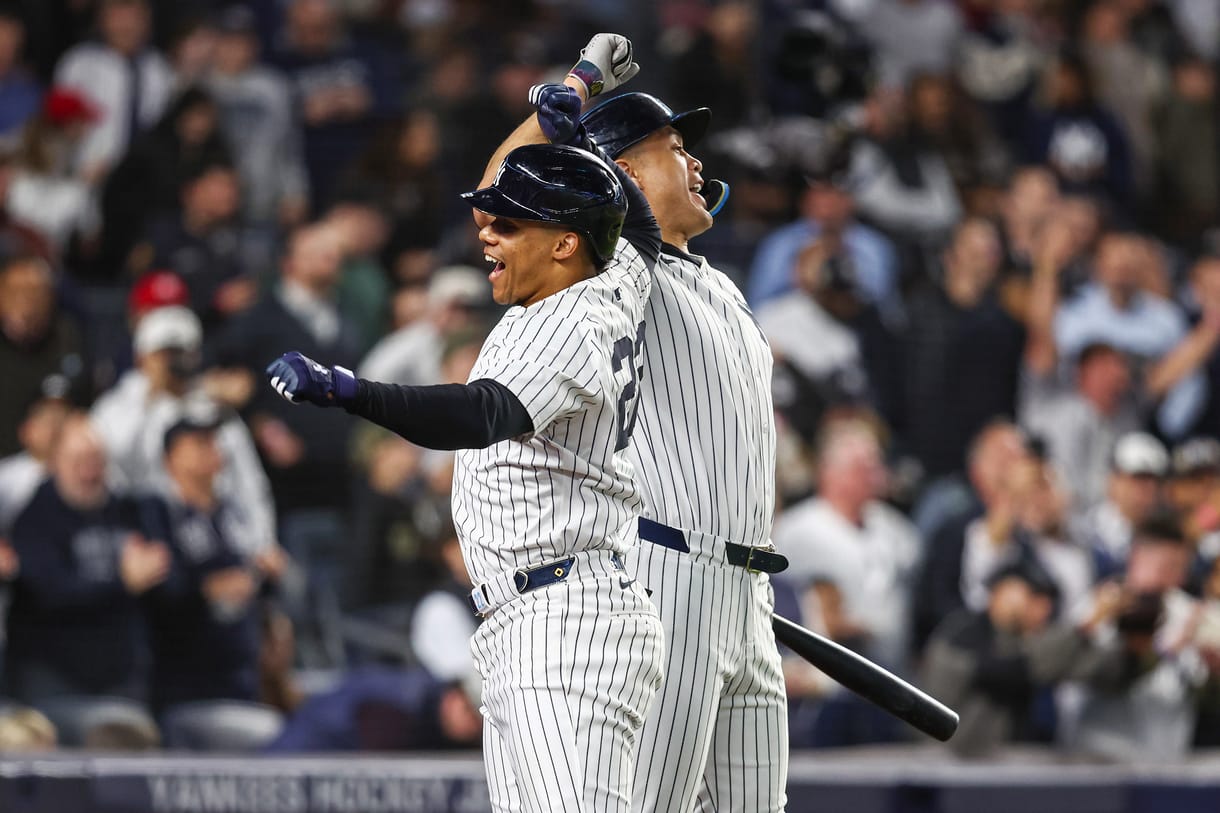 Yankees get offensive explosion in 7-3 victory over the Athletics