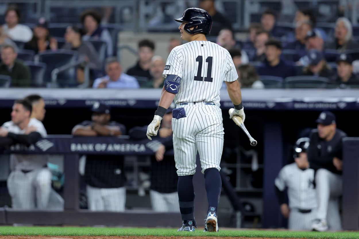 Yankees finally execute big change at shortstop, benching Anthony Volpe