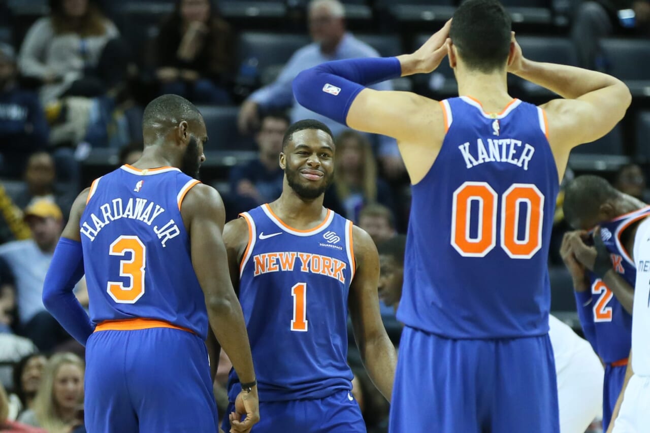 Grading The New York Knicks Players So Far In The 2018 Season Empire ...
