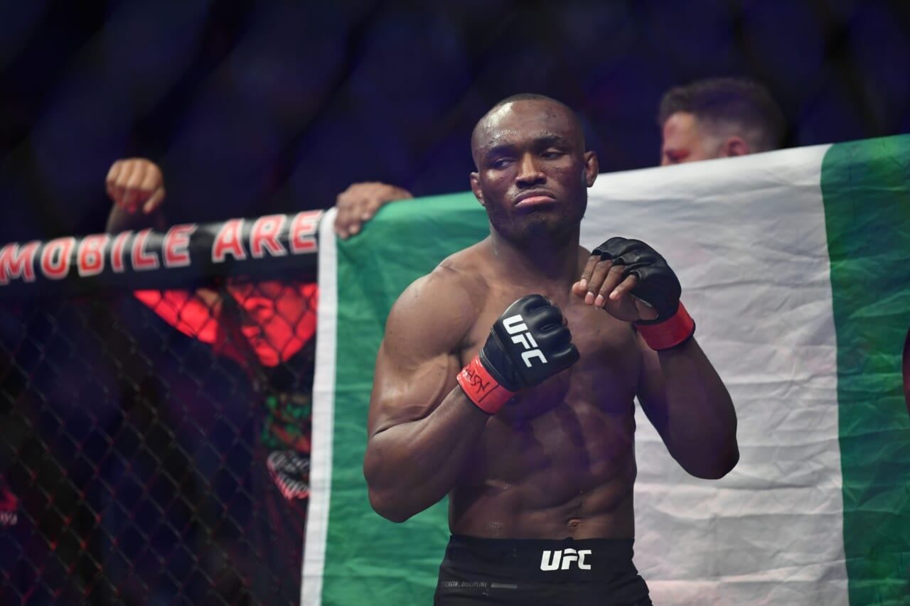 UFC officially books welterweight title fight between Kamaru Usman ...