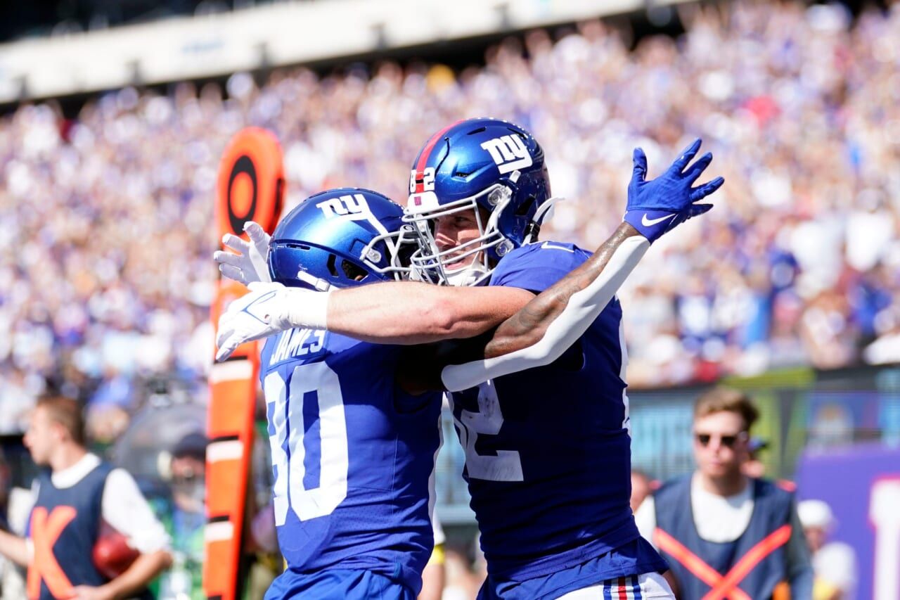 Giants' Daniel Bellinger lands great review from George Kittle