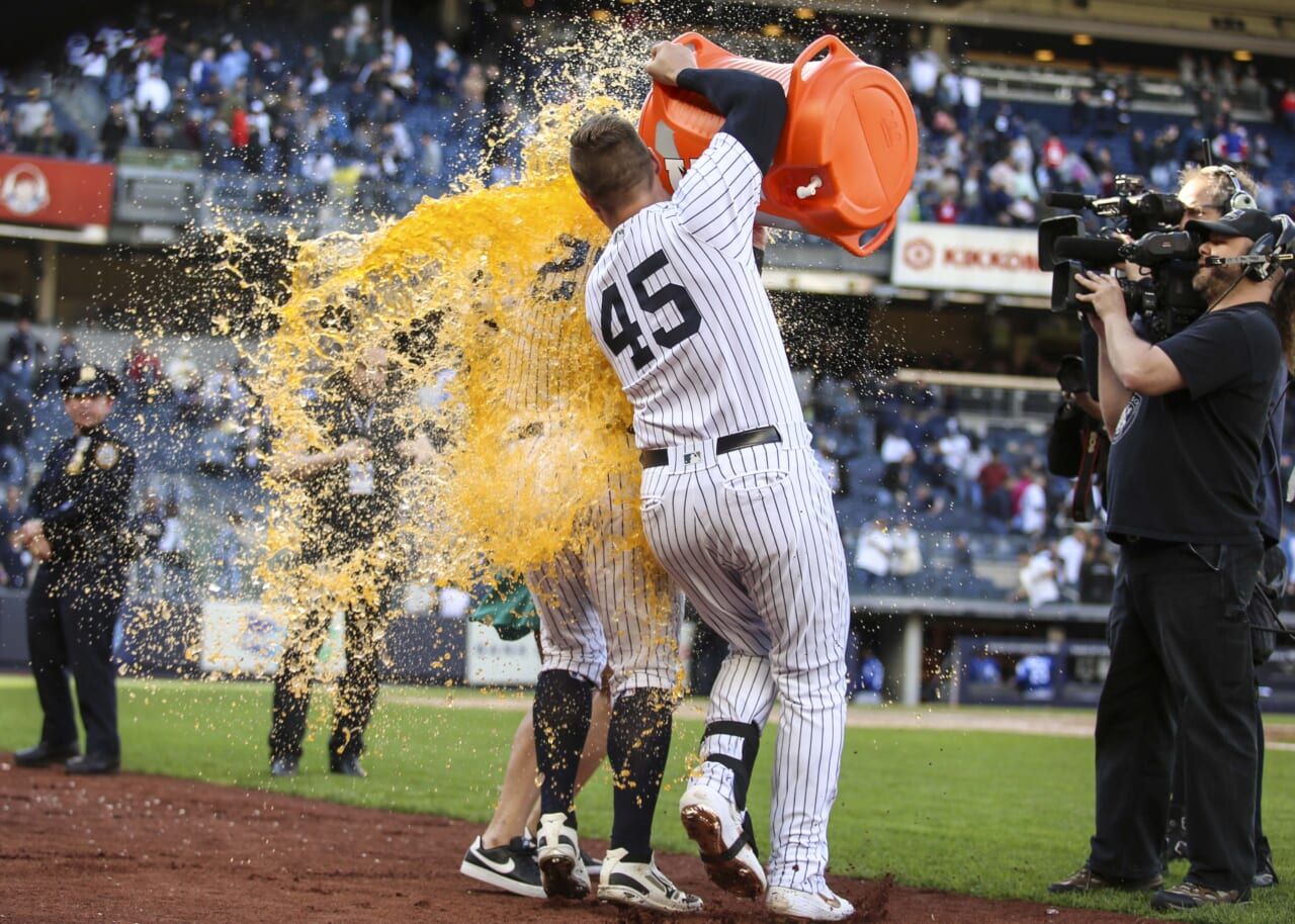 The Yankees emptied the stands in one of the most iconic moments in ...