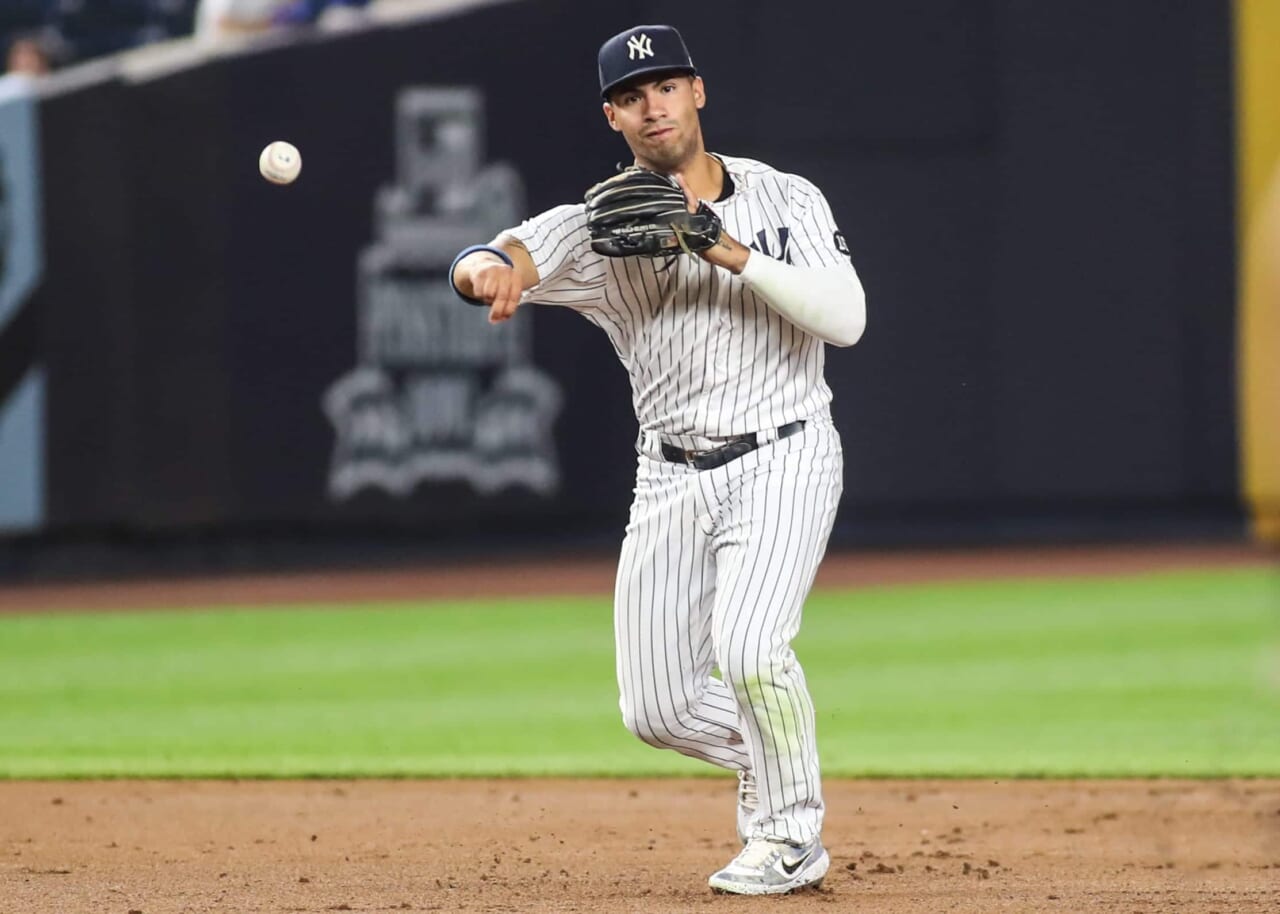 Yankees change Gleyber Torres's position in unique defensive look