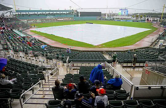 Yankees postpone Spring Training game vs. Red Sox due to weather