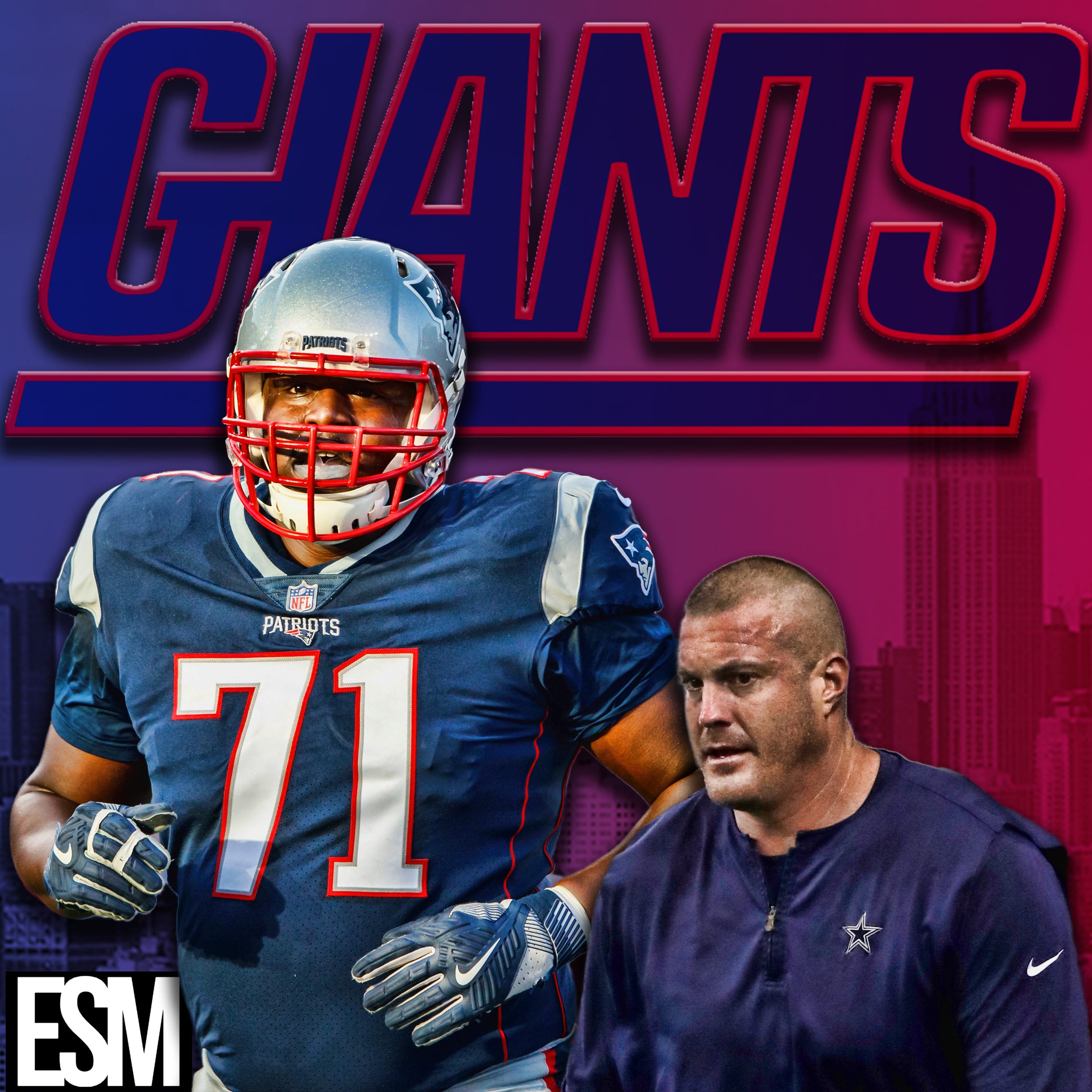 New York Giants' New Offensive Lineman Has High Praise For OL Coach Colombo