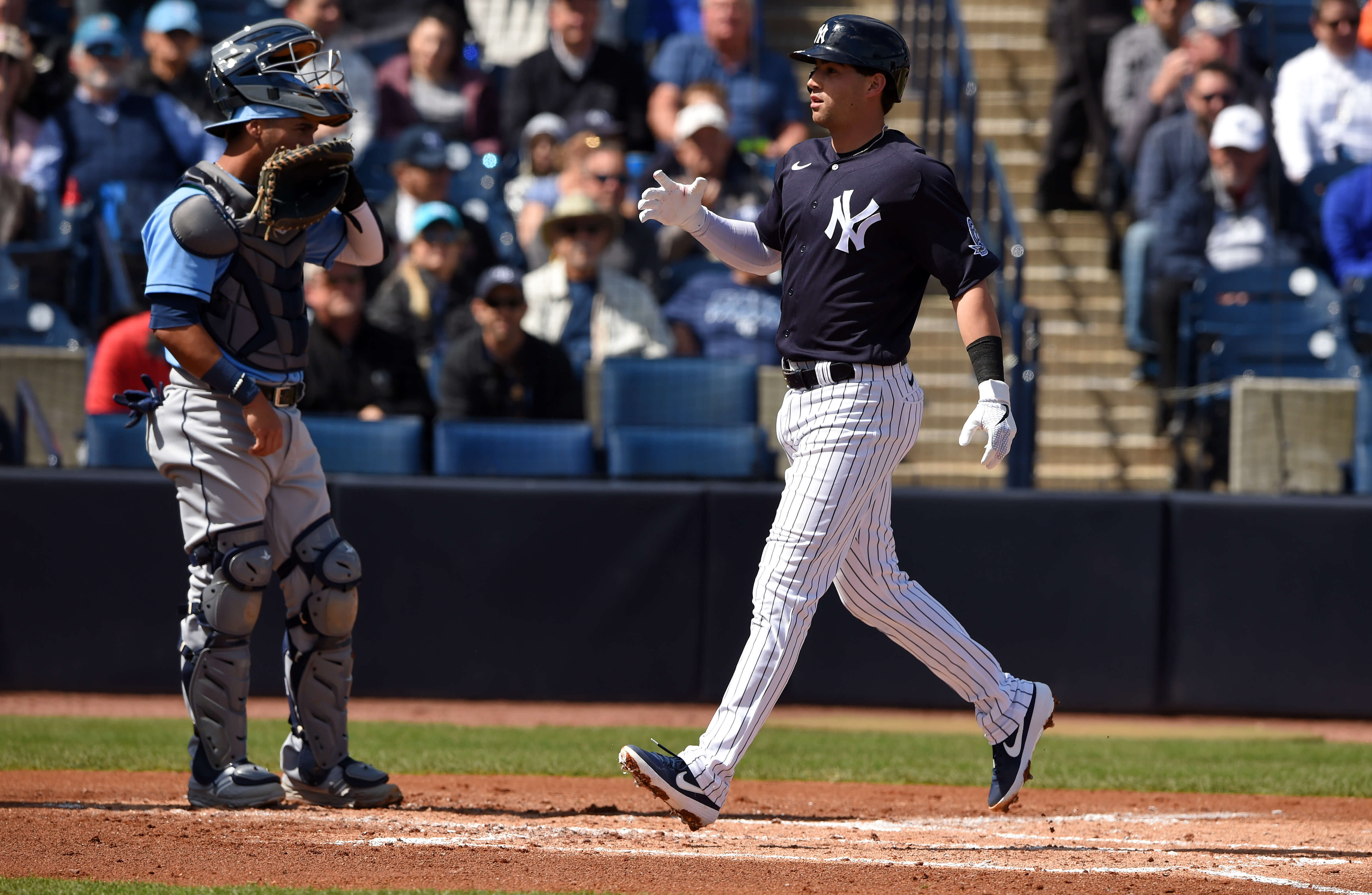 WATCH: Yankees' Tyler Wade shows insane speed scoring from first base ...