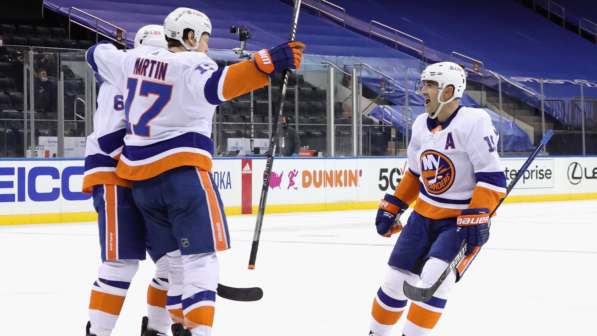 The Islanders’ fourth line coming out of it slumber at the perfect time