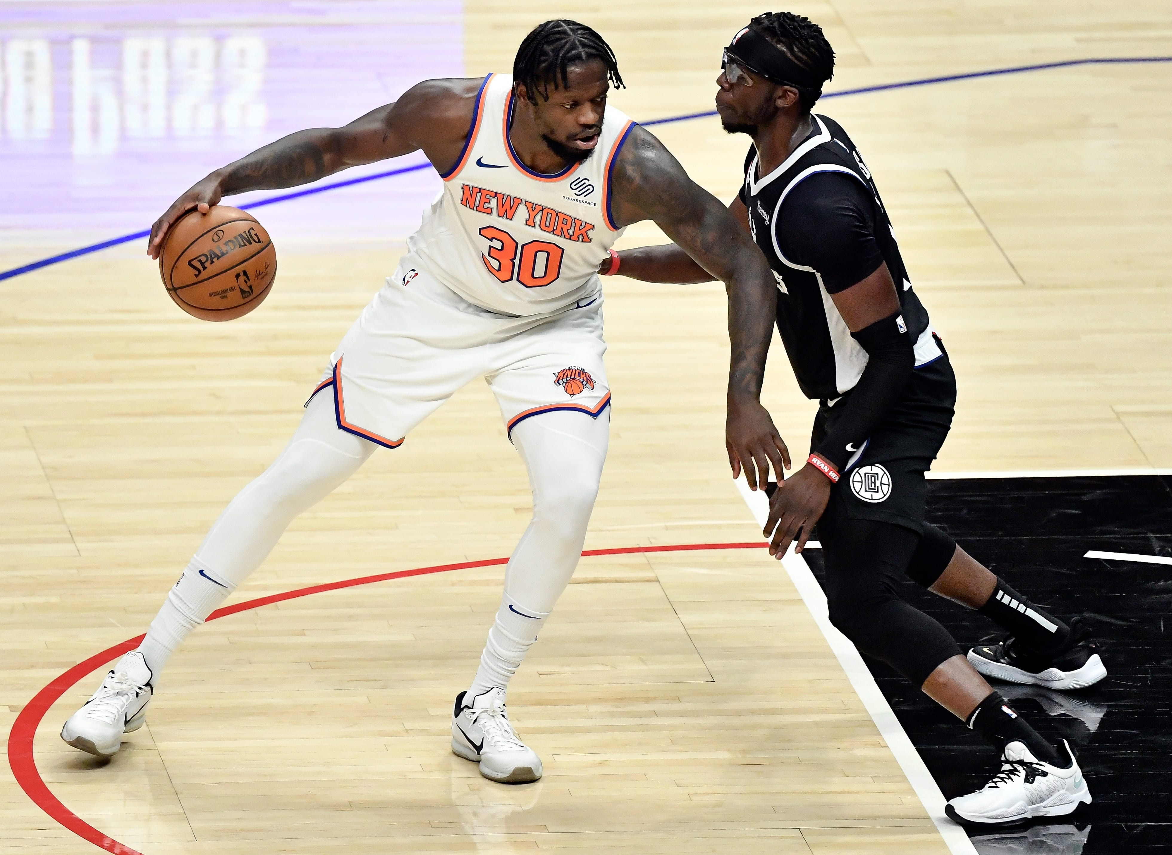 WATCH: Knicks' Julius Randle has 'most impressive weekend of workouts ...