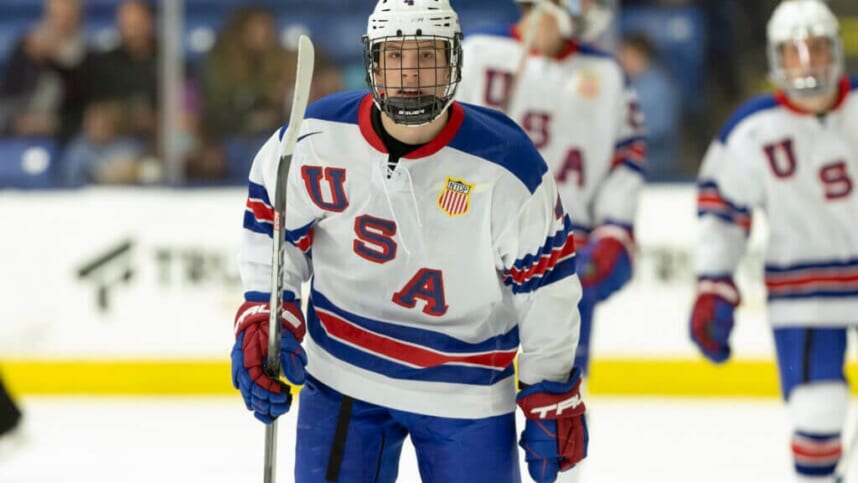 Rangers Draft Gabriel Perreault as 23rd Pick in the 2023 NHL Entry Draft