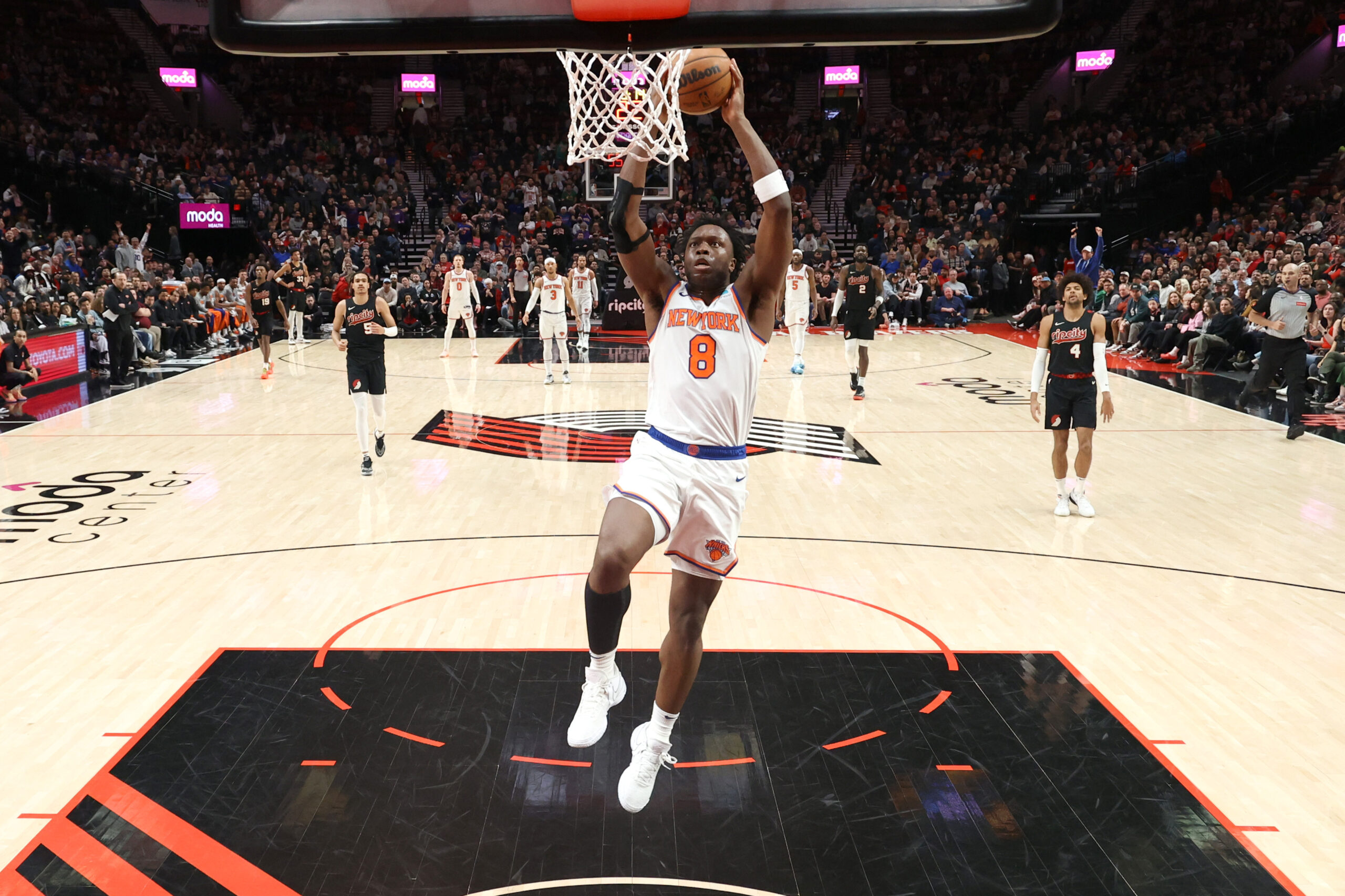 Knicks' OG Anunoby to miss extended time with reaggravated elbow injury
