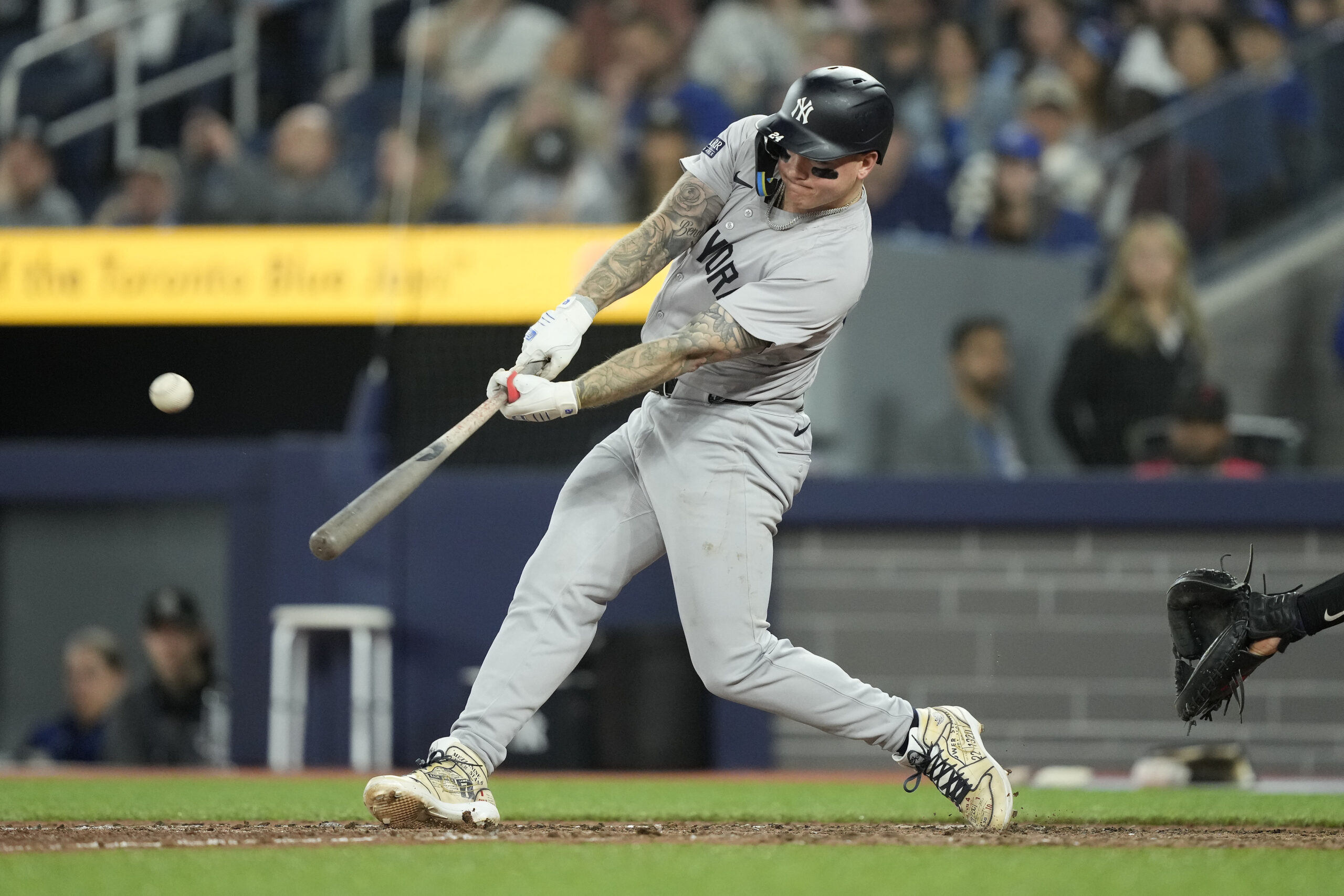Yankees' new left fielder trending in the right direction