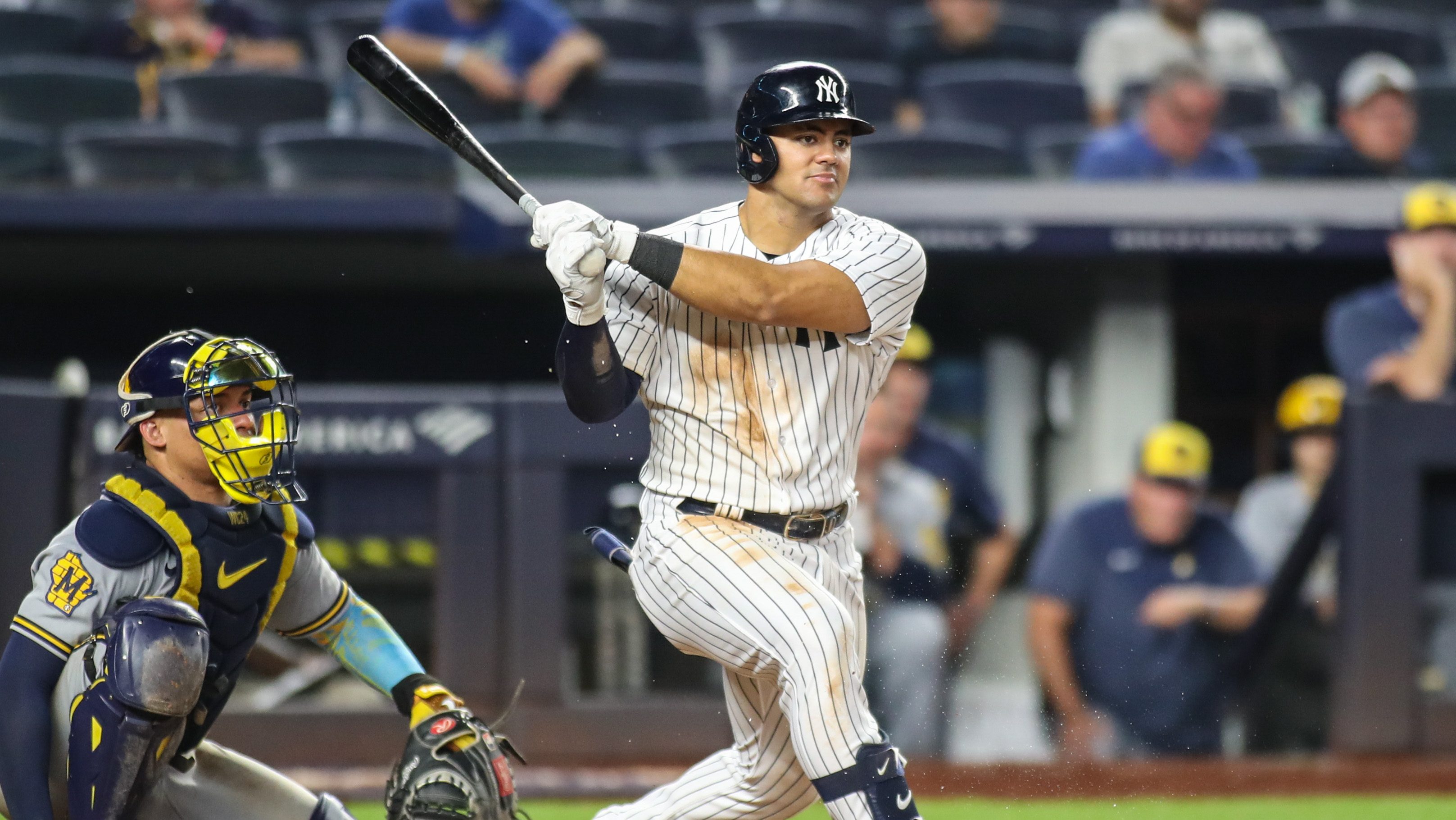 The Yankees have their future left fielder destroying the minors