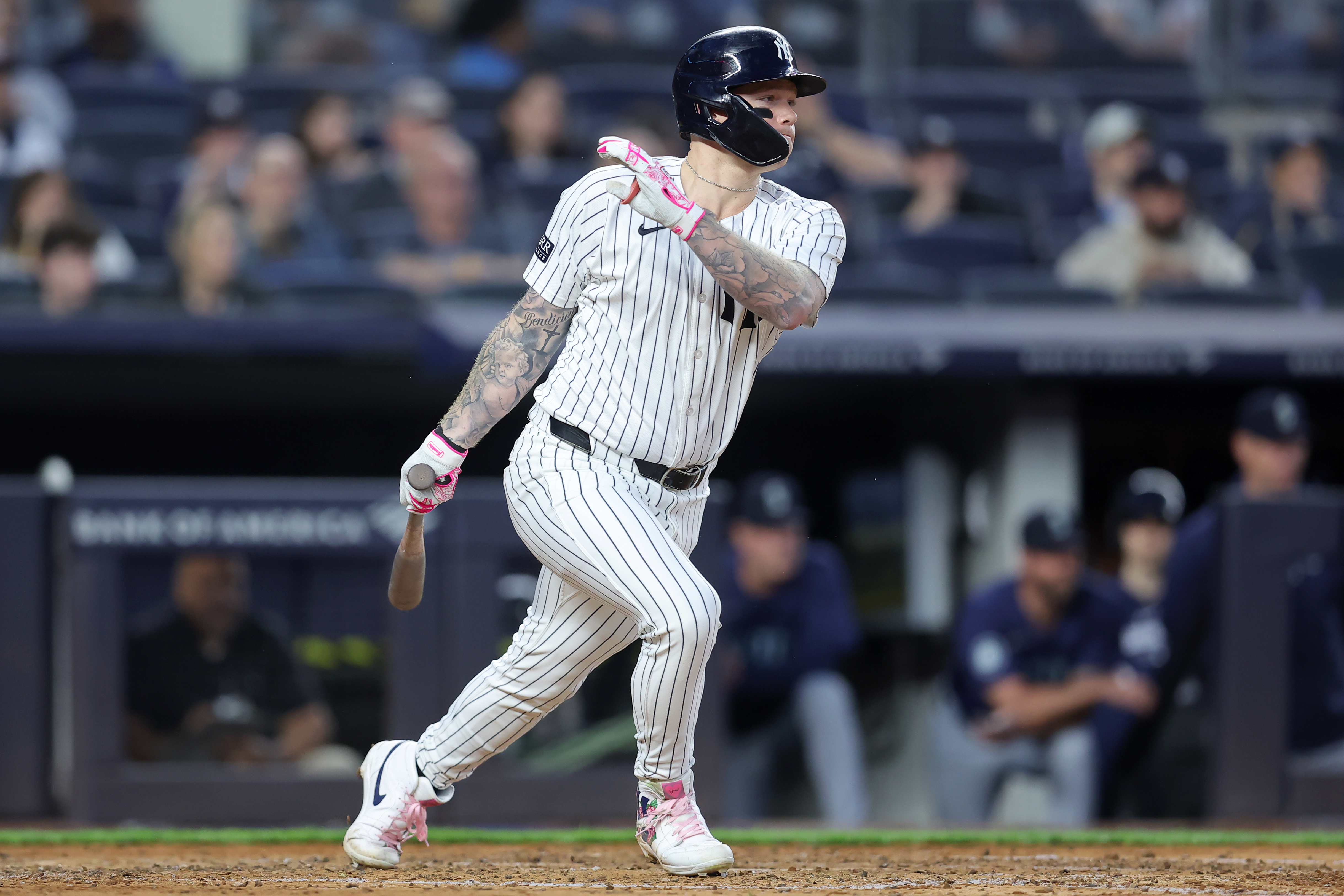 Yankees' outfielder has gone ice-cold at the worst time