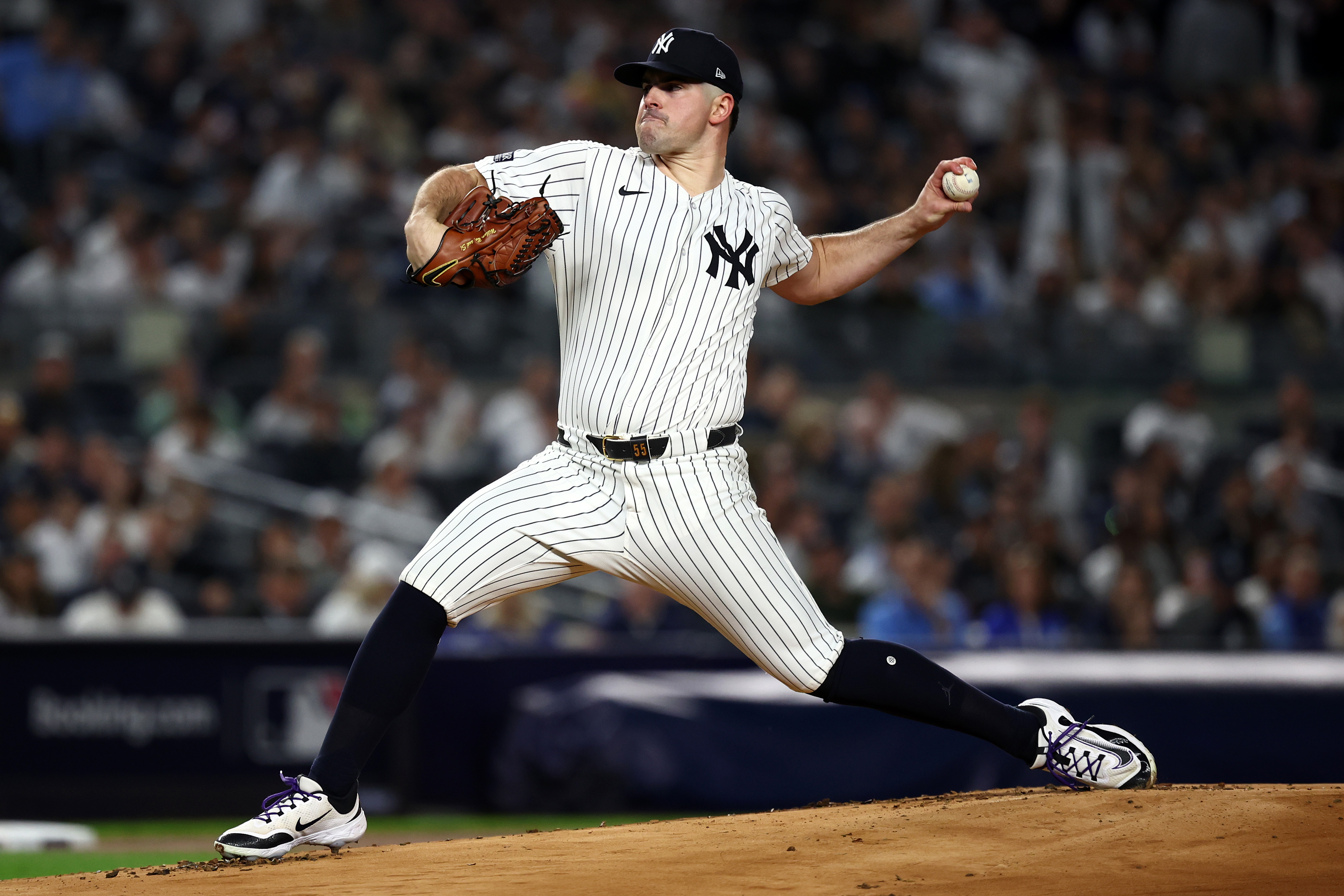 Yankees give hard-throwing lefty the ball for a huge Game 1 start in ...