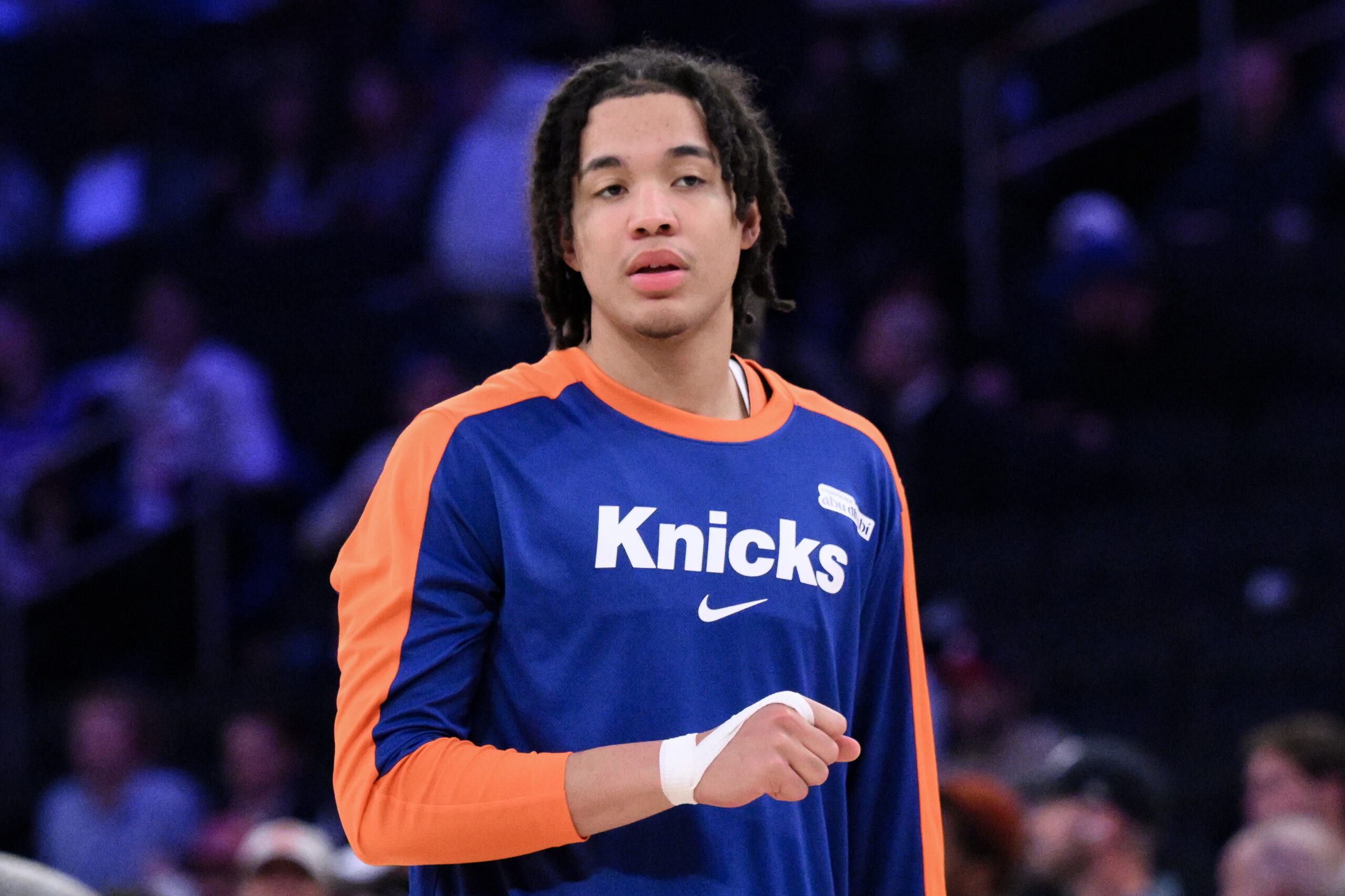 Knicks demote 1st-round pick to G-League
