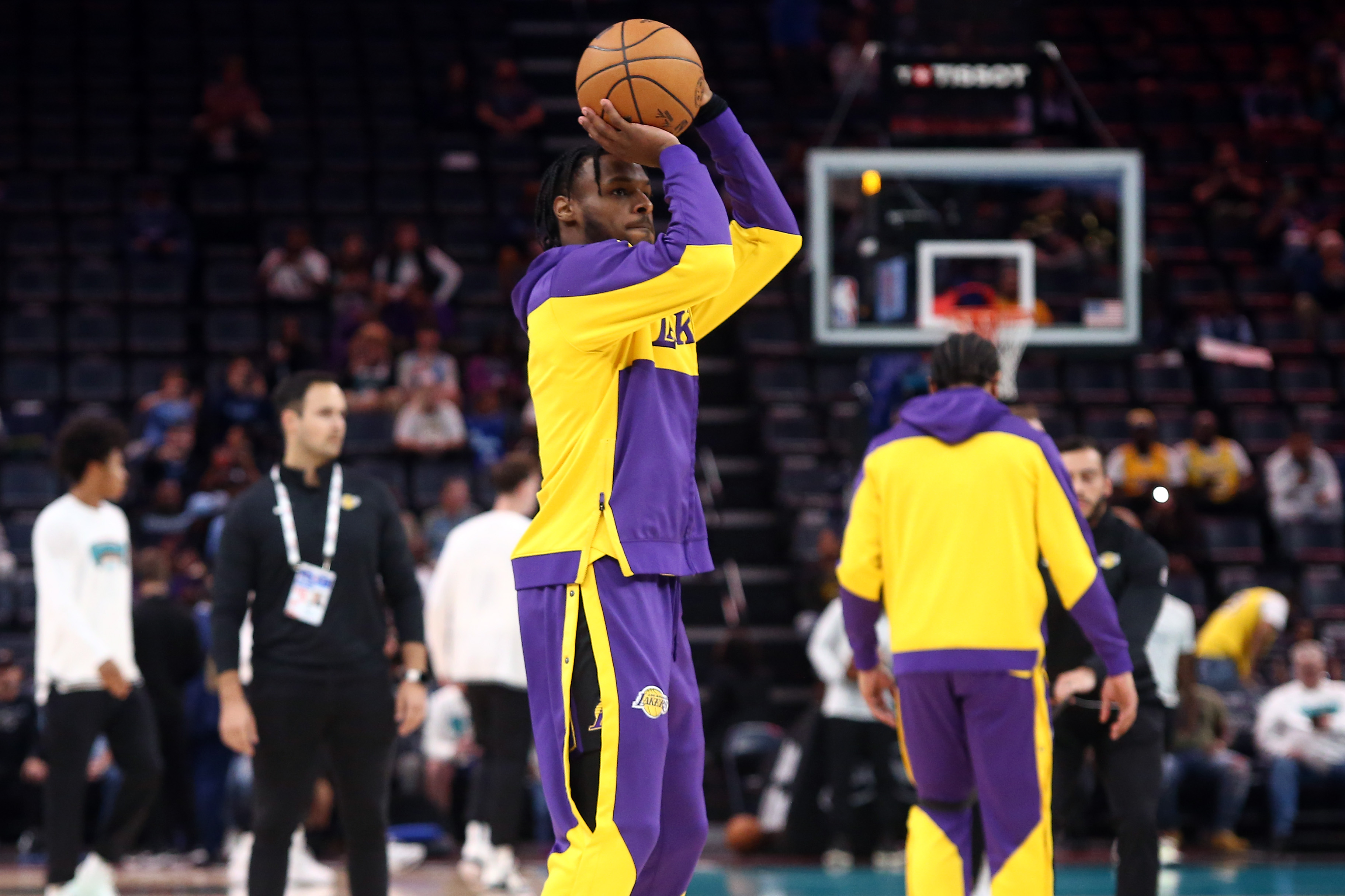 Lakers rookie makes G League debut before star-filled audience