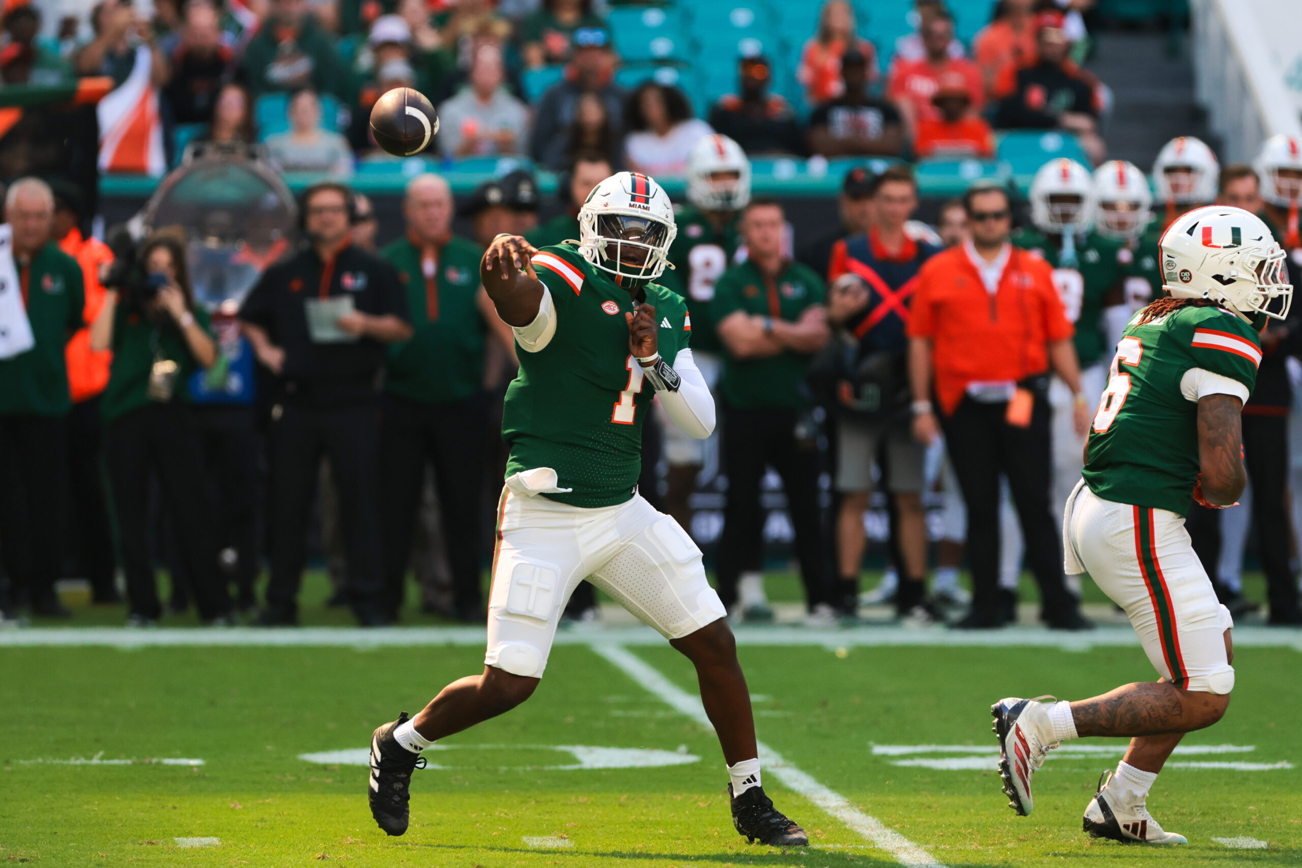 Giants scouting electrifying Miami quarterback