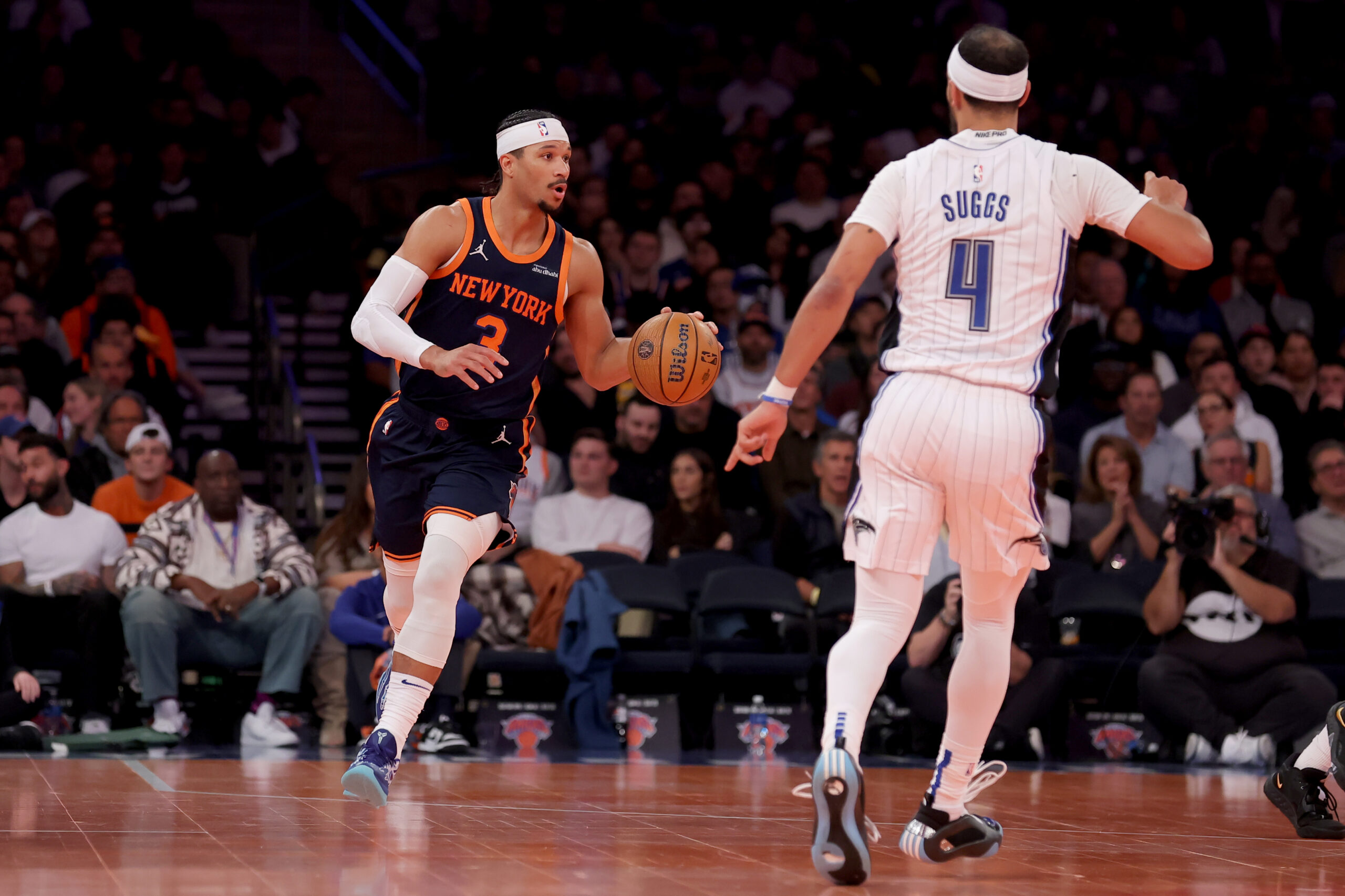 Knicks' star utility man seems ready to open camp still nursing injury