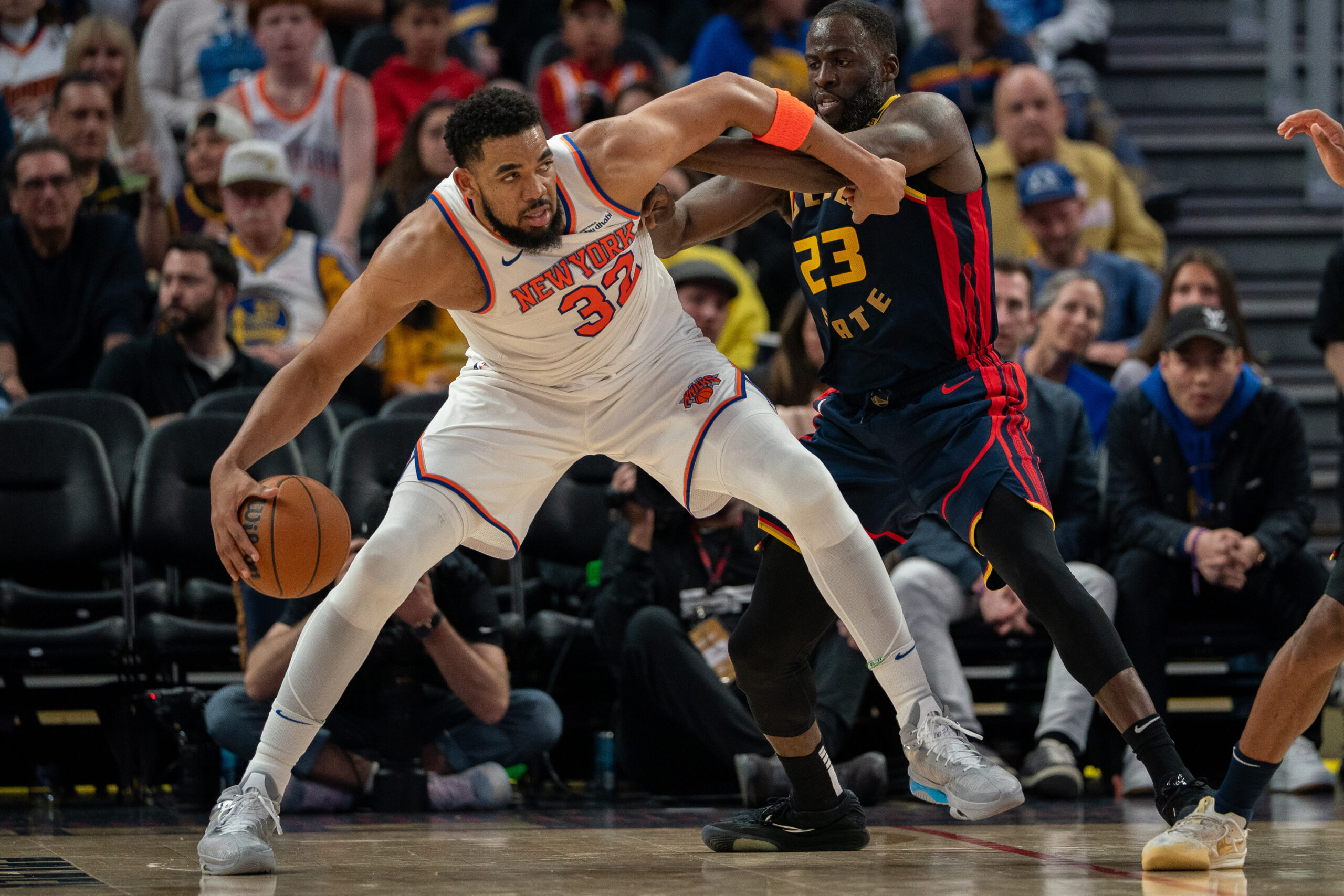 Knicks: Draymond Green credits Karl-Anthony Towns for string performance