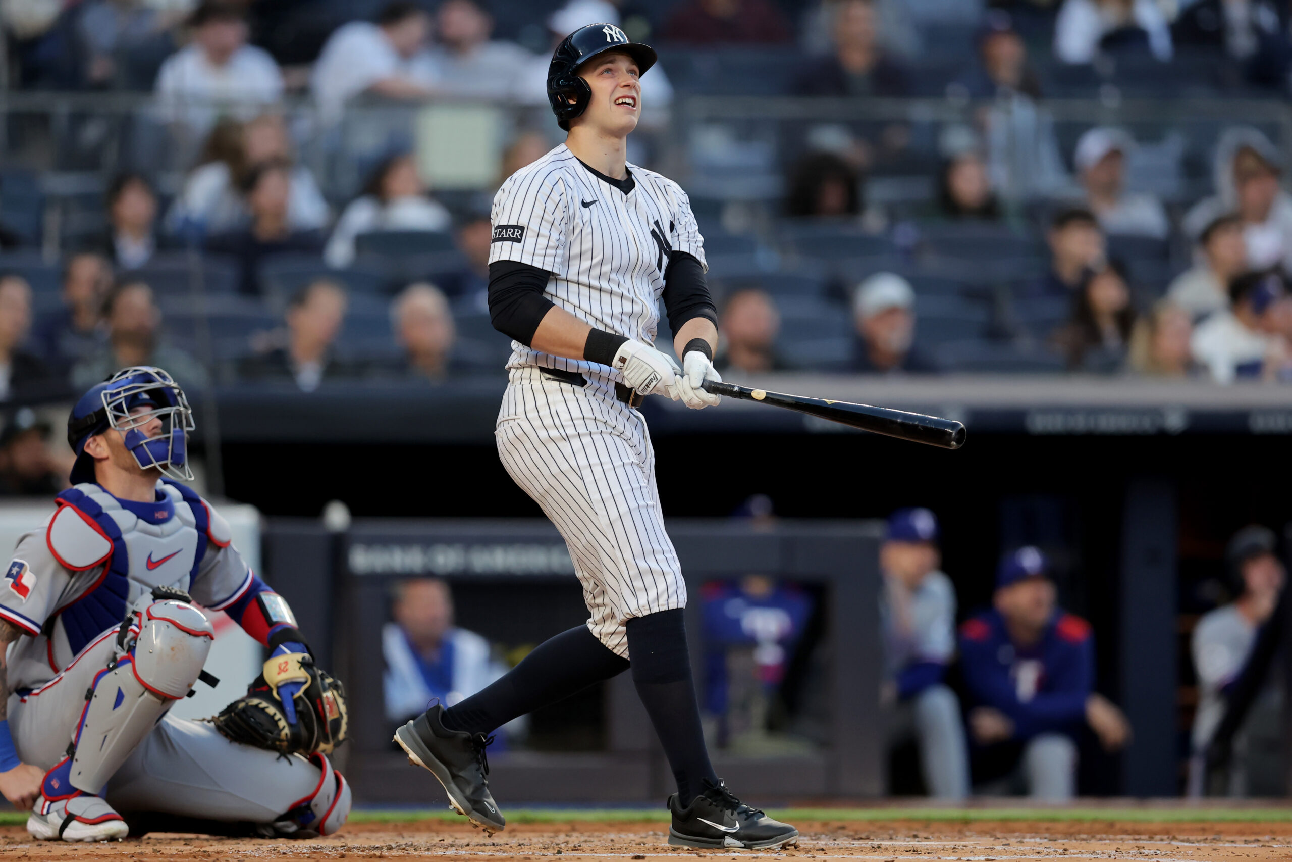 Are the Yankees testing Ben Rice at a brand new position?
