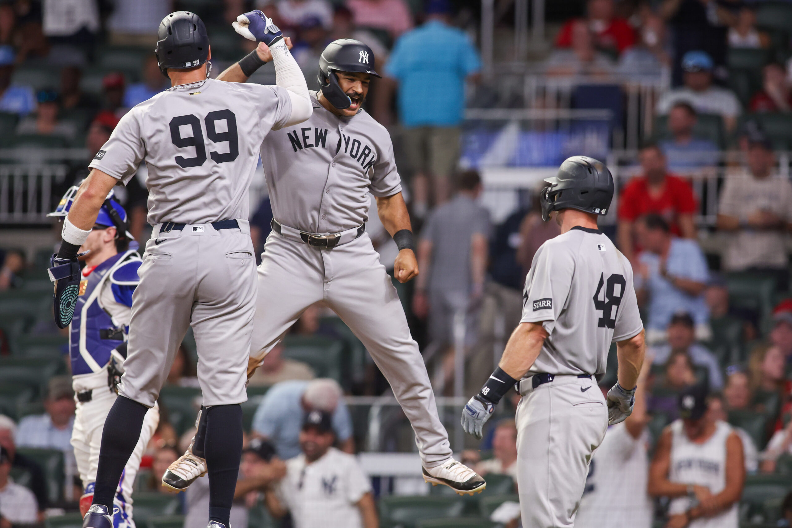 Yankees 12, Braves 9: Good news and bad news after wild comeback win