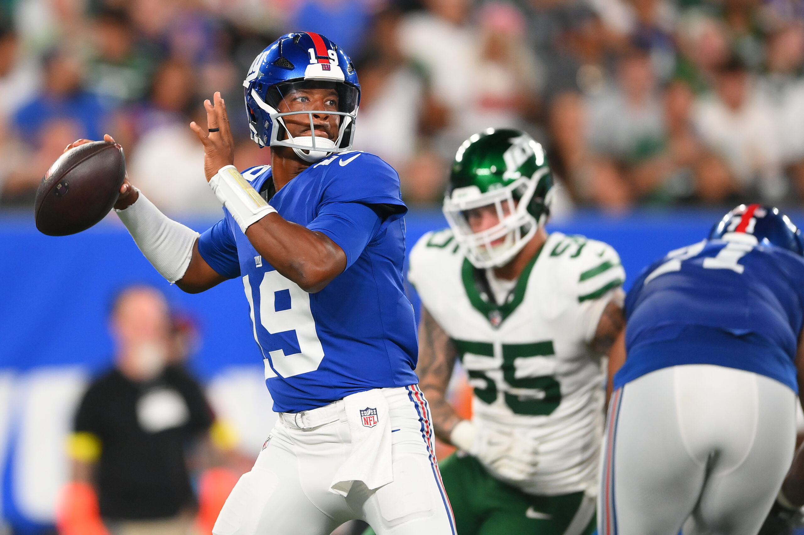 Giants' assistant GM shuts down trade rumors for veteran backup quarterback