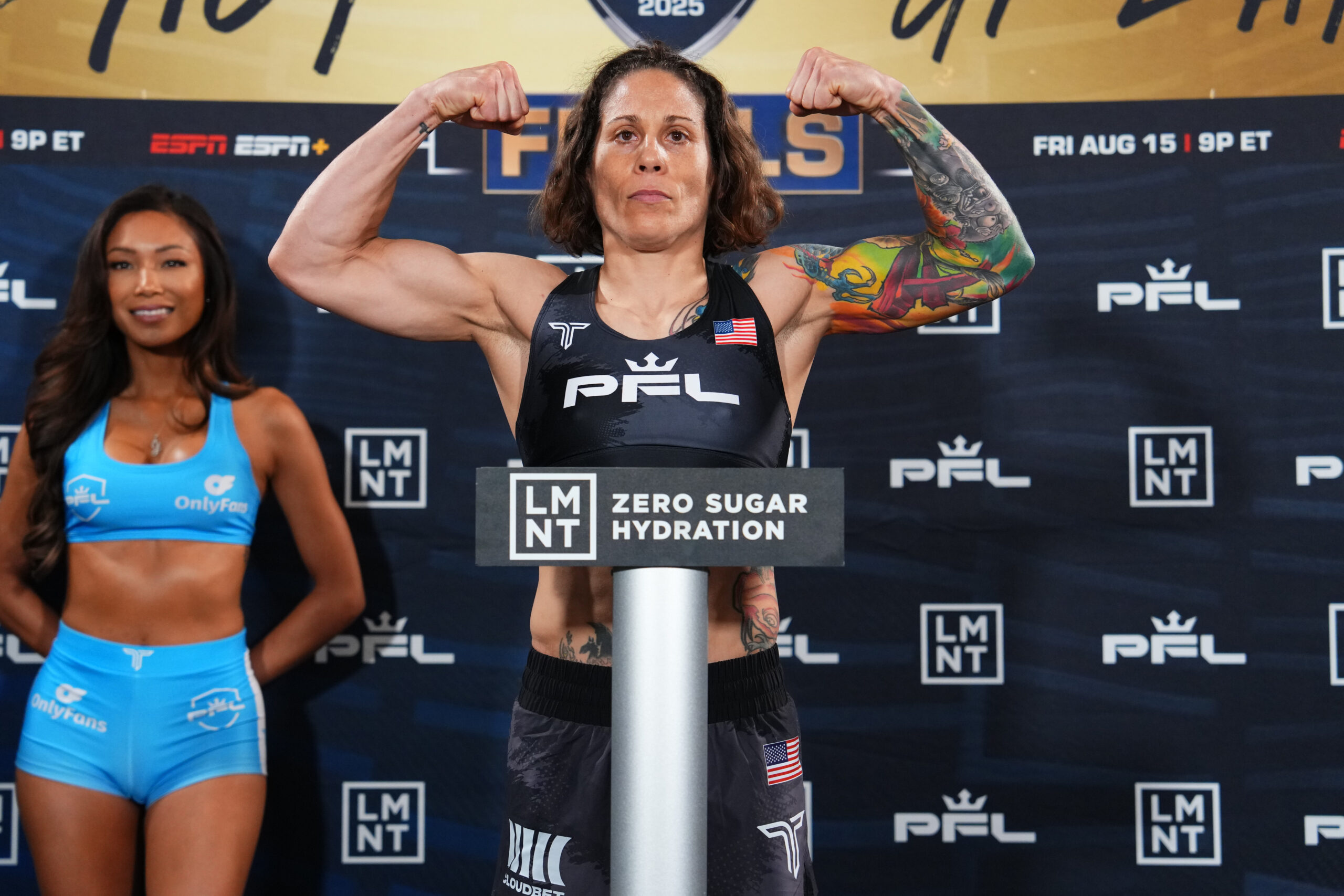 Liz Carmouche knocks out Jena Bishop to win the PFL Women's Flyweight ...