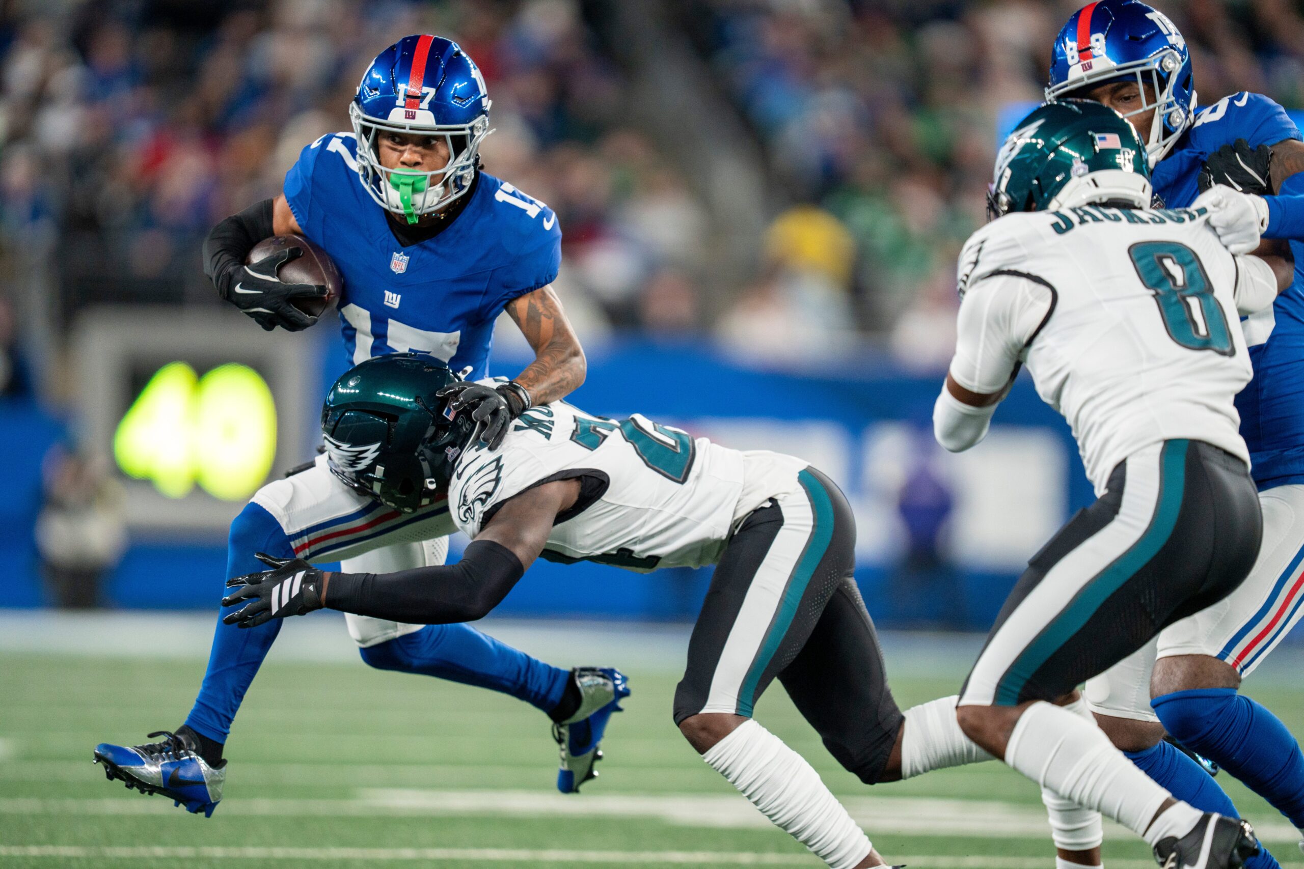 Giants receiver fires back at criticism: ‘Heard everything y’all said…’