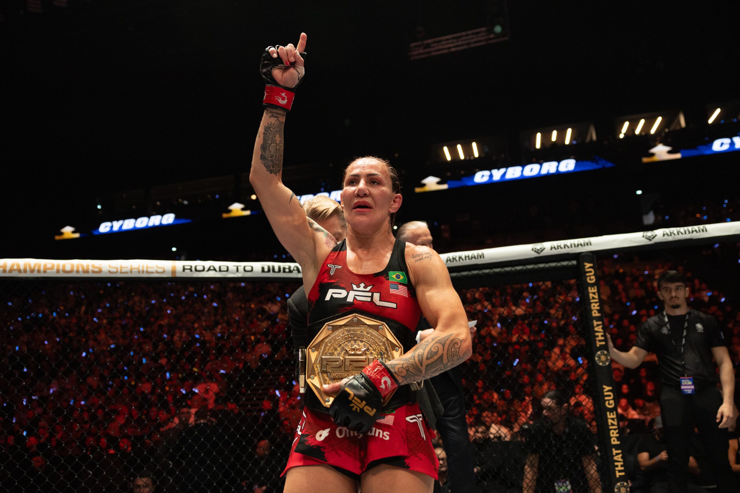 Who will PFL champ Cris Cyborg face in her retirement fight?