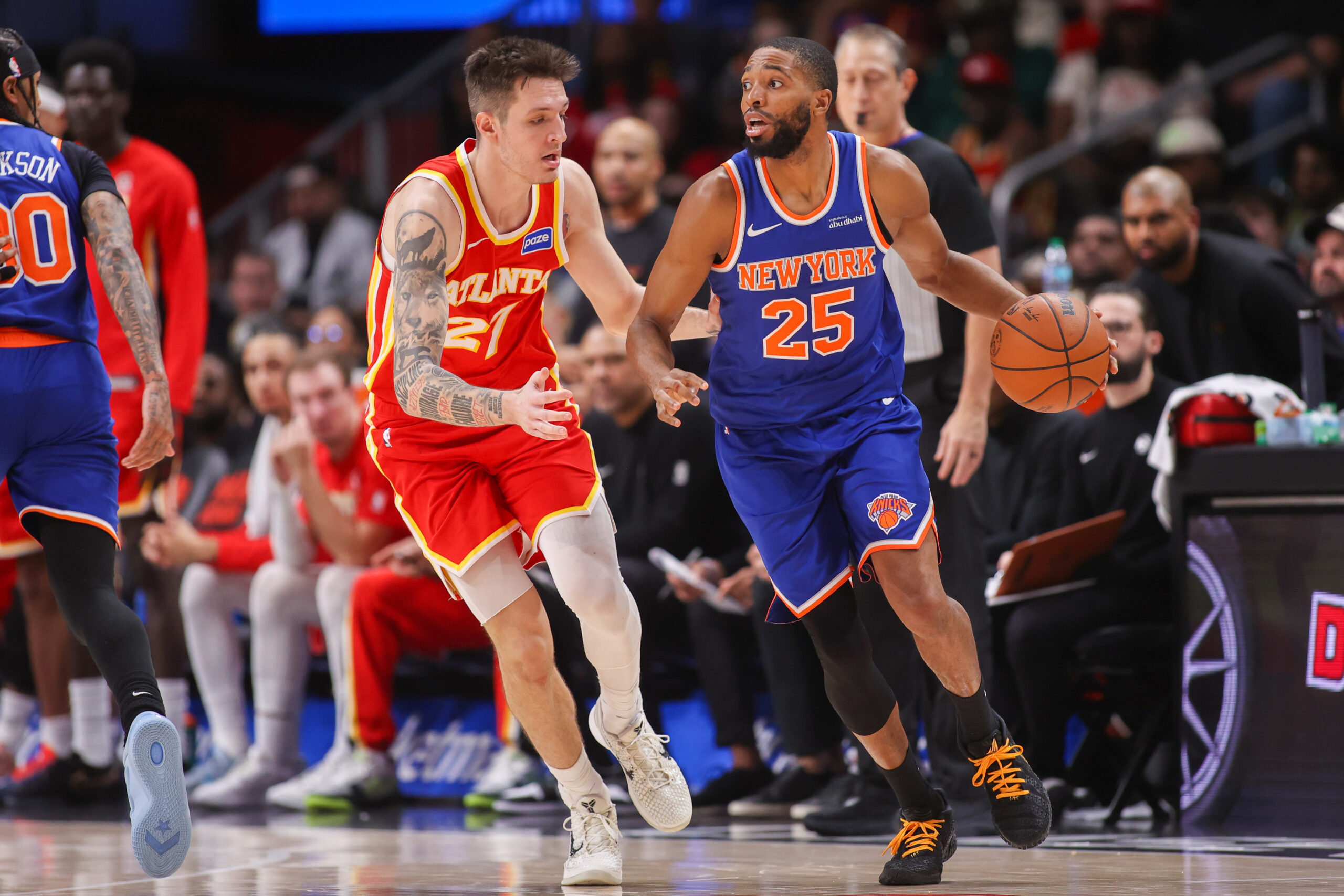 Knicks 128 Hawks 125: Good news and bad news as Knicks survive a Hawks ...
