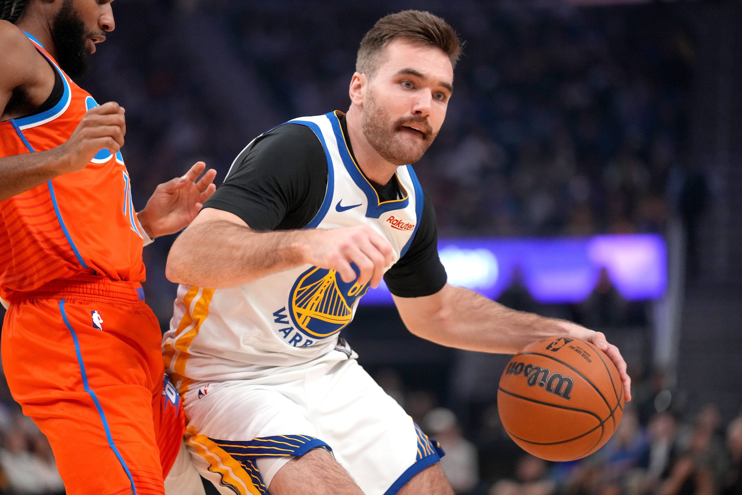 Warriors guard emerging as a fixture in the rotation