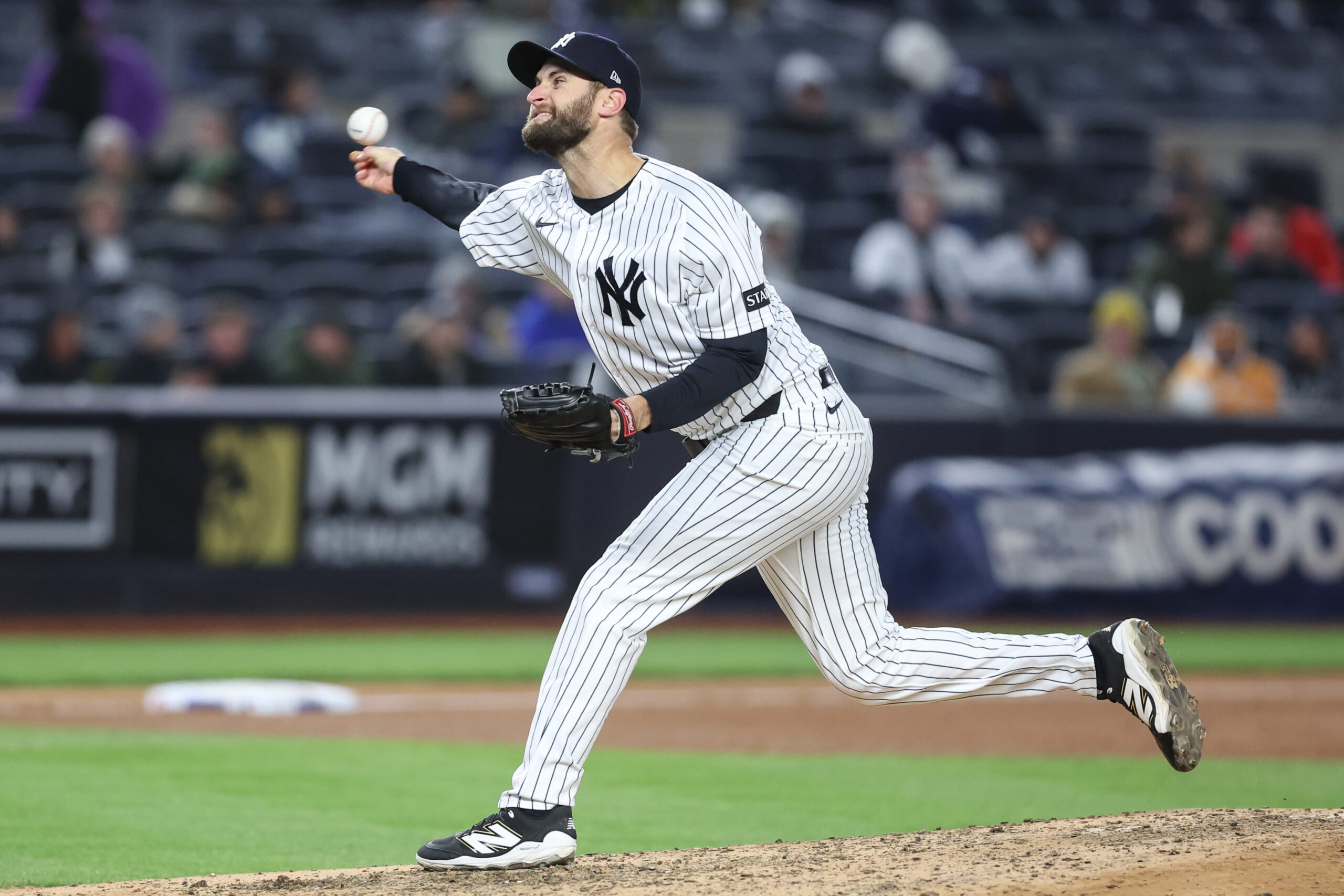 Yankees demote struggling relief pitcher they acquired via trade last ...
